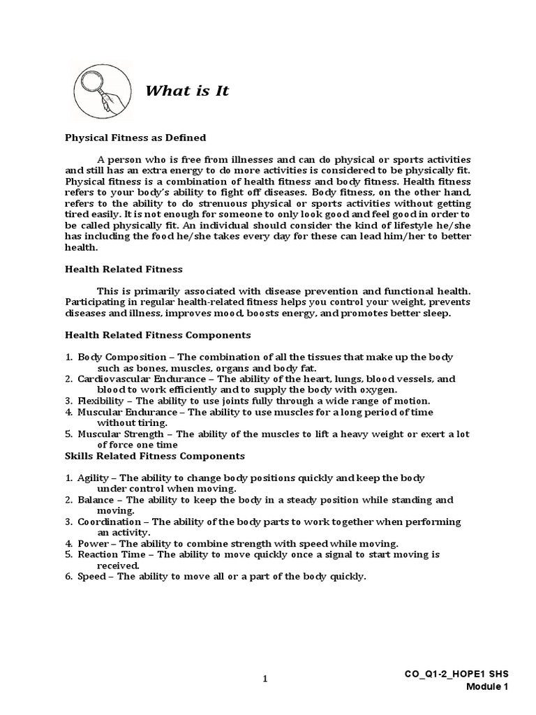 PE and Health Reviewer 1 | PDF | Physical Fitness | Foods