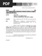 Modelo Oficio Remite Informe Criminalistico | PDF