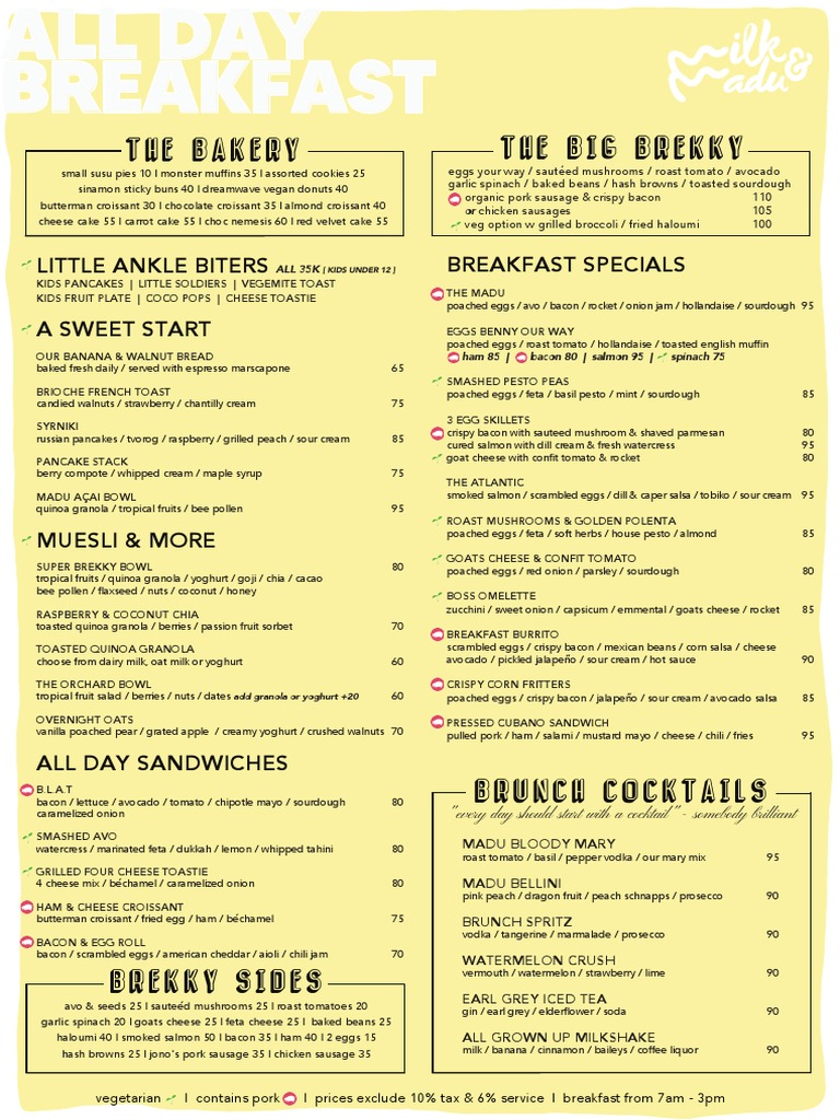 MMB Menu v31 Updatedai | PDF | Hamburgers | Lasagne