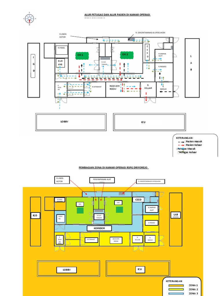 Denah Dan Alur Ok Sesuai Zonasi | PDF