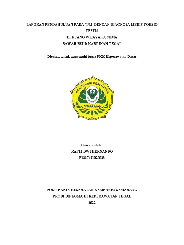 LP Torsio Testis | PDF