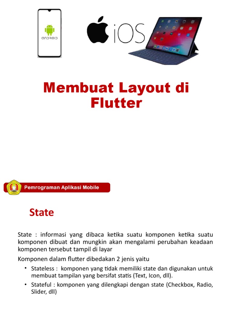 Modul 05 - Layout Flutter | PDF