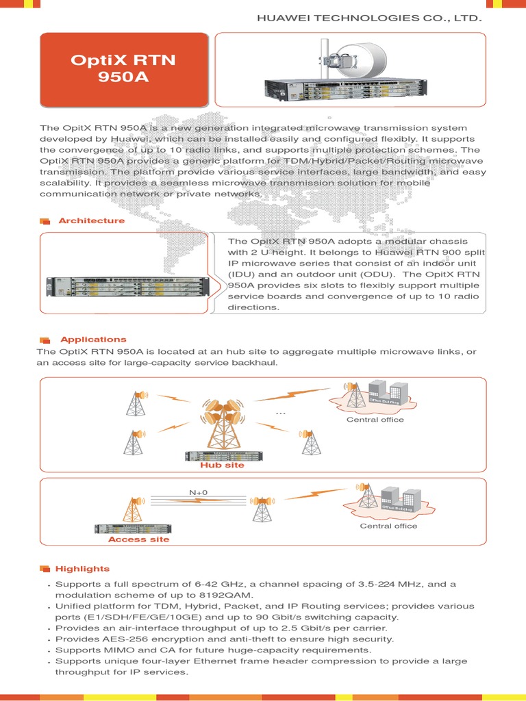 RTN950A | PDF | Computer Network | Ethernet