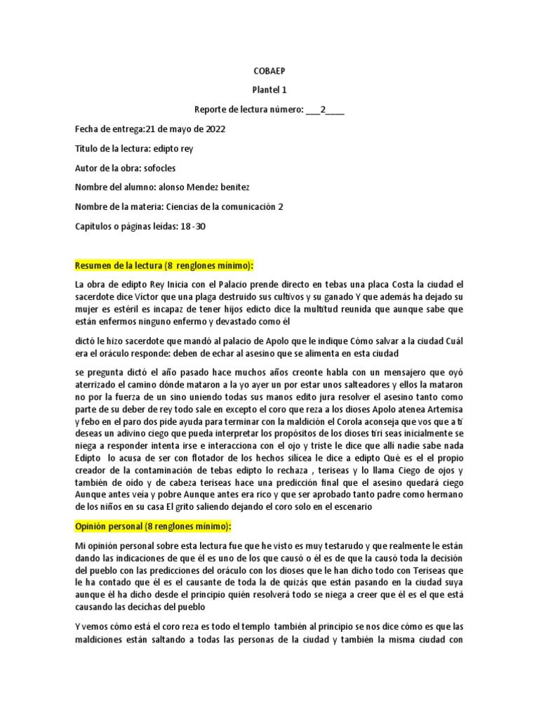 Alonso Mendez 6F | PDF