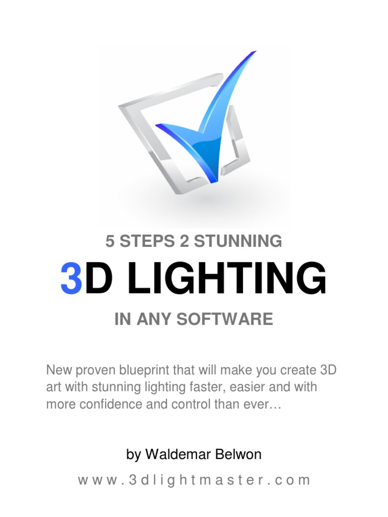 D Lighting: 5 Steps 2 Stunning | PDF | 3 D Computer Graphics ...