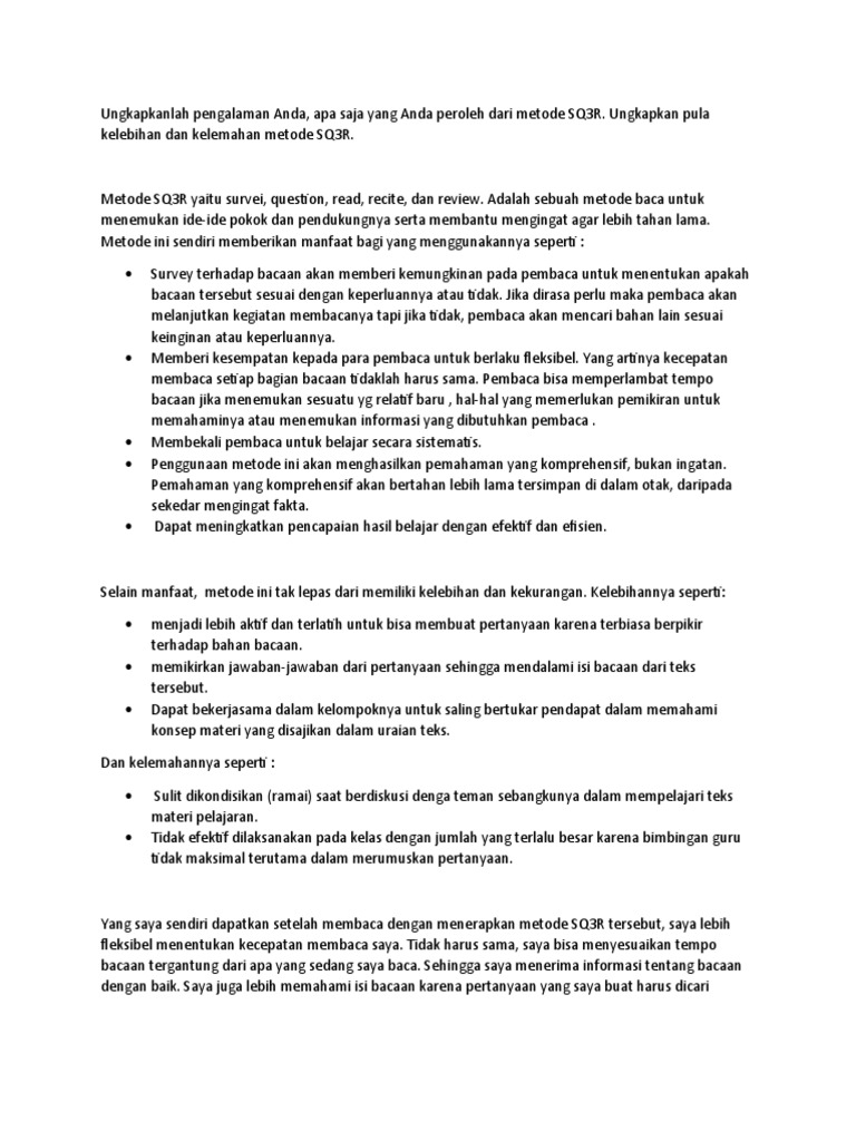 Diskusi 3 Bahasa Indonesia | PDF | Karier & Perkembangan | Pengembangan Diri