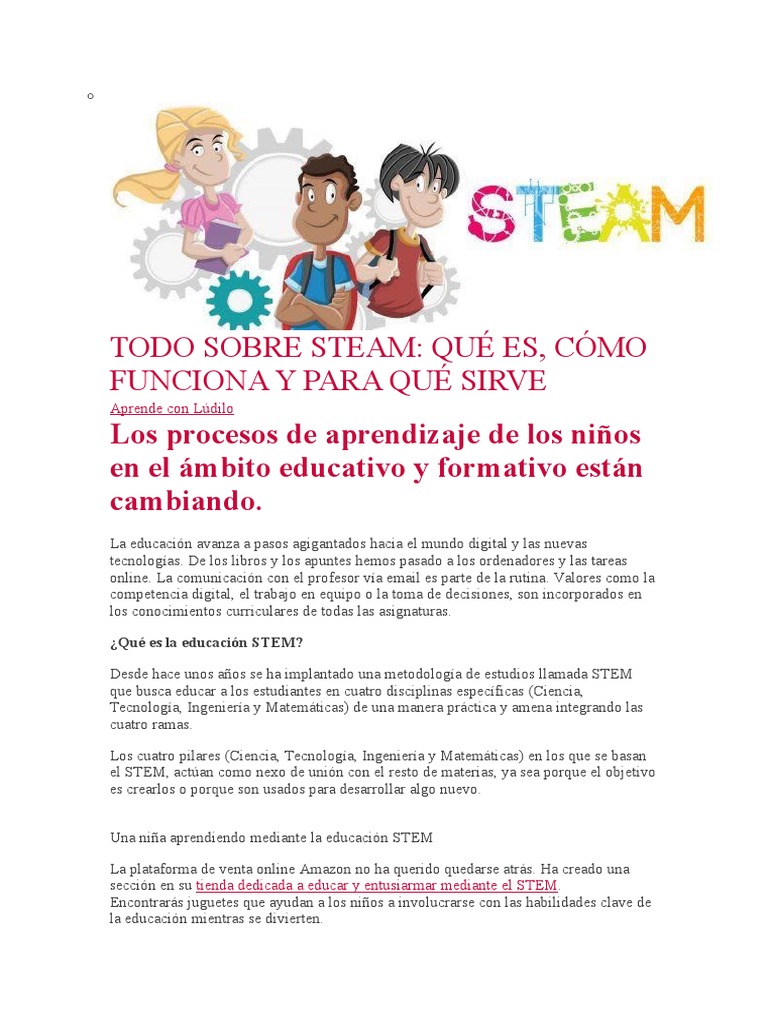 Explorando Steam | PDF | Ciencia, Tecnología, Ingeniería y Matemáticas ...