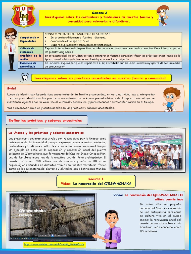 4° CCSS-3ra. EdA - S2 | PDF | Imperio Inca