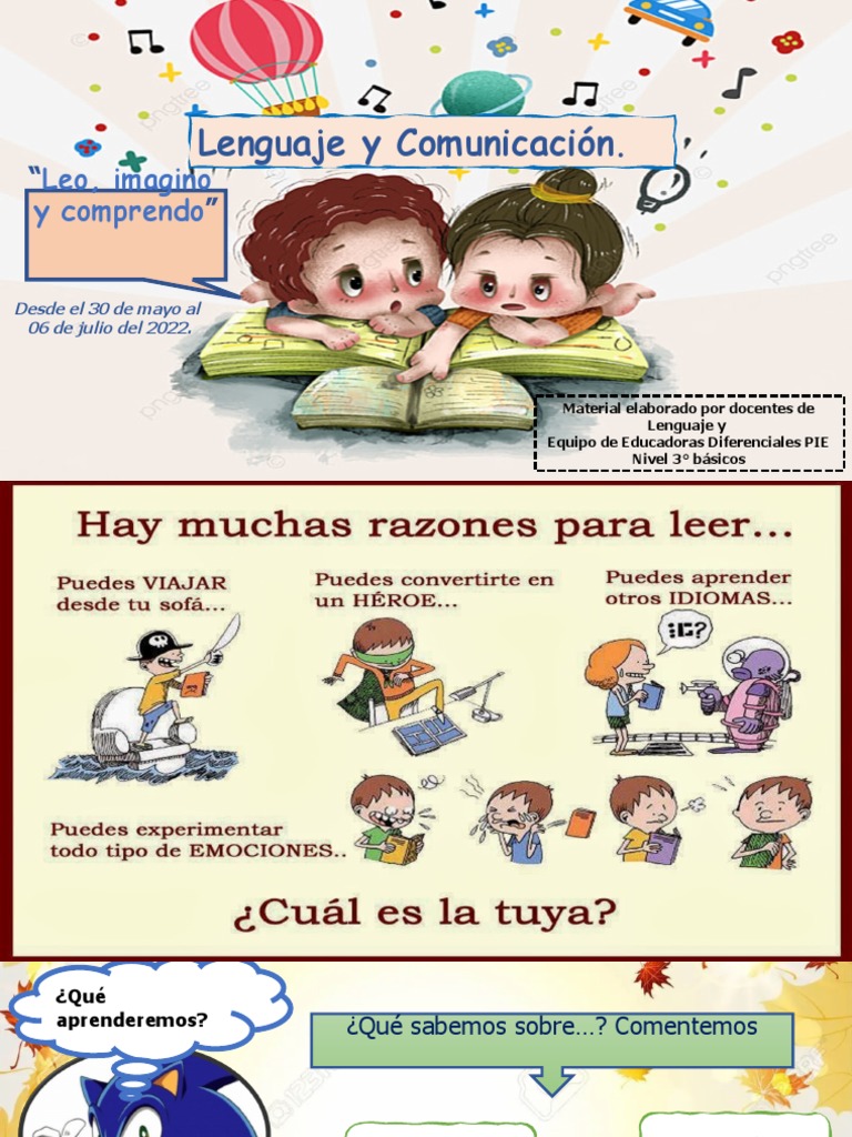 LENGUAJE UNIDAD 2 - 3° BÁSICO Listo | PDF