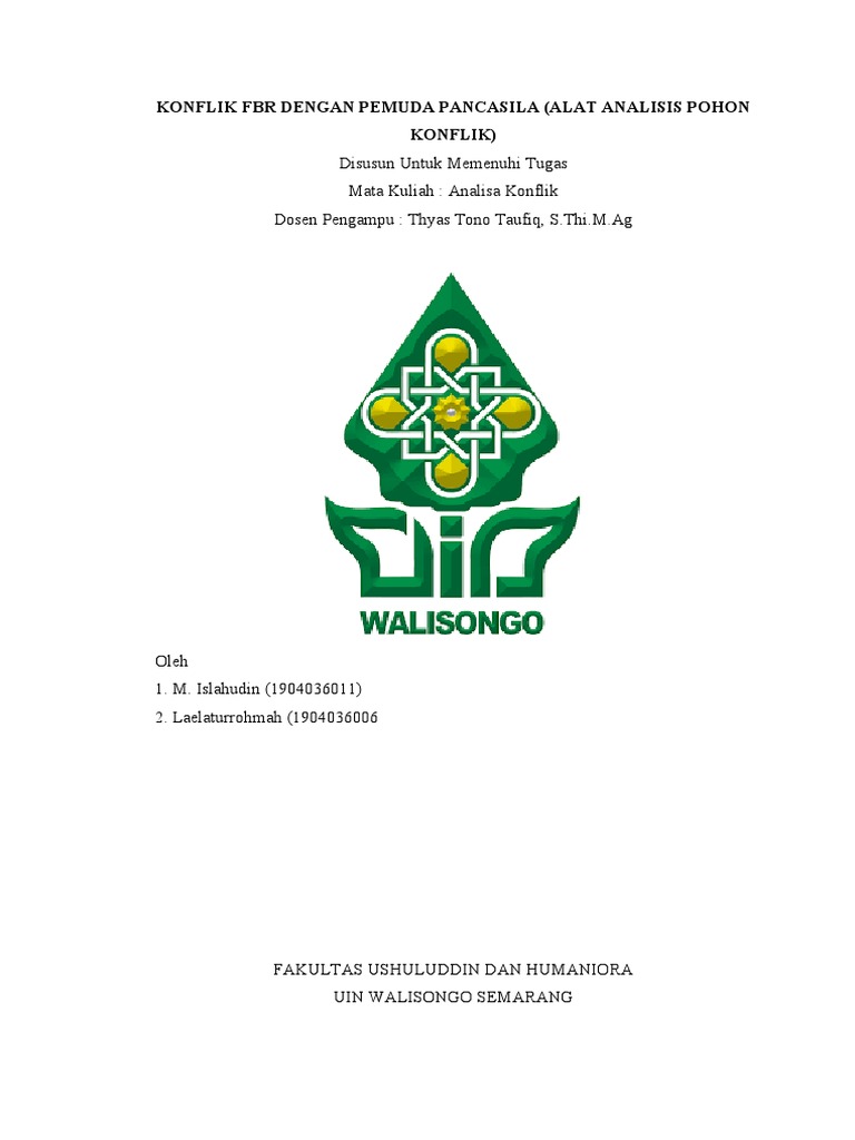 Analisis Konflik (Tree Conflict) | PDF