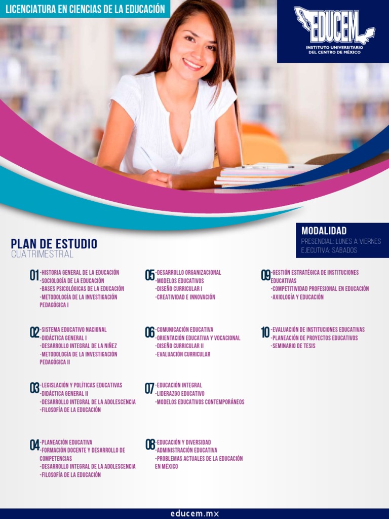 Licenciatura en Ciencias de La Educacion | PDF | Evaluación | Plan de estudios