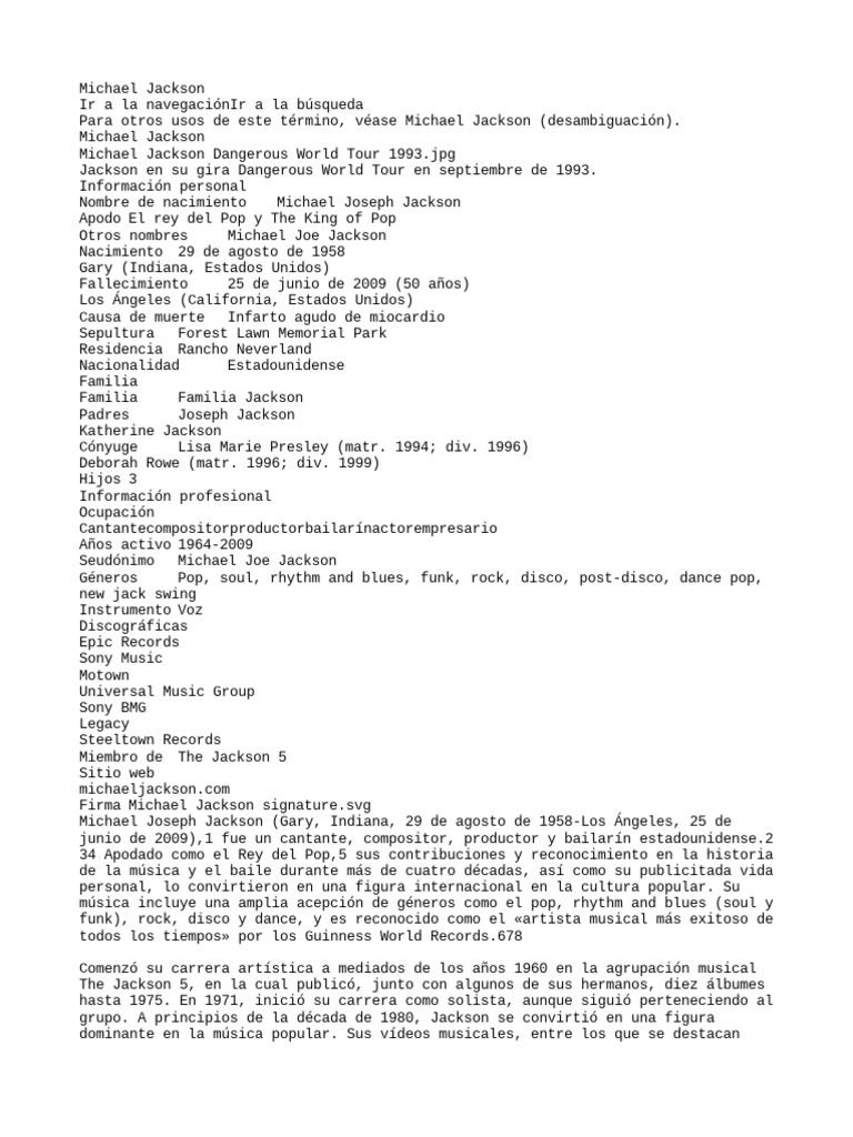 Michell | PDF | Michael Jackson