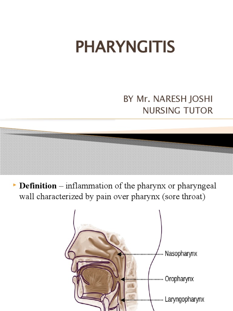 Pharyngitis & Laryngitis Guide | PDF | Respiratory Diseases | Clinical Medicine