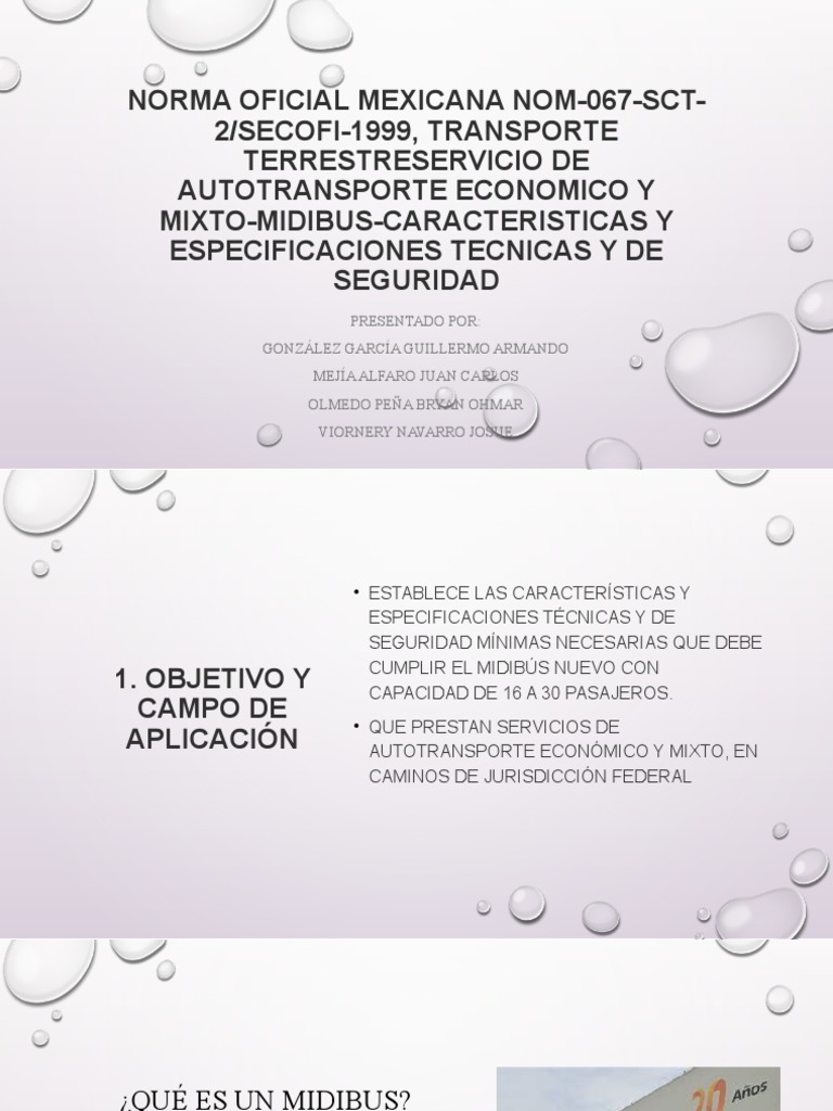 Norma Oficial Mexicana Nom-067-Sct-2 | PDF | Vehículo de motor | Vehículos