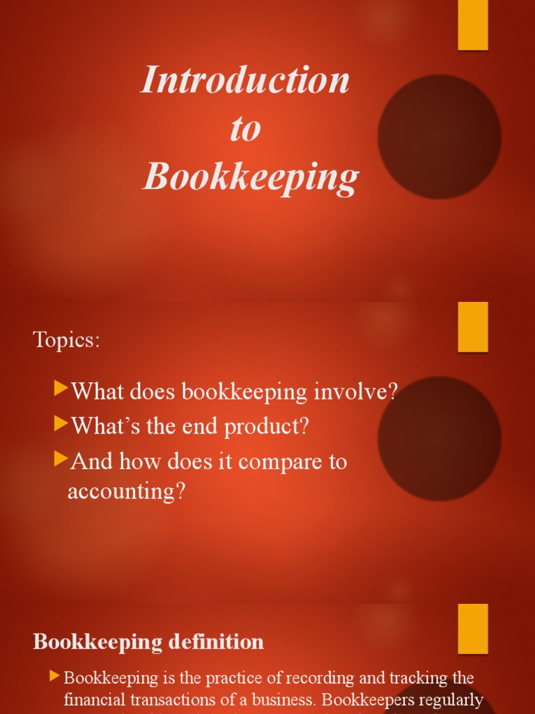 Introduction to Bookkeeping Basics | PDF | Bookkeeping | Balance Sheet