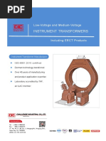 CT101 Current Transformers Catalog | PDF | Electronics | Equipment