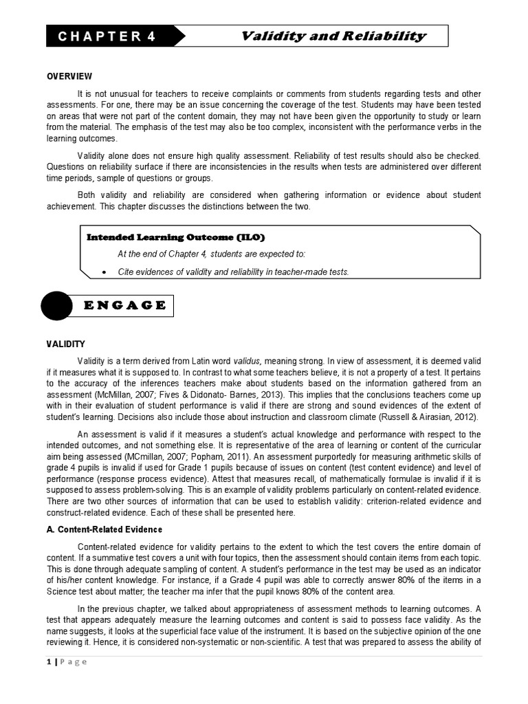 Asl 1 Midterm | PDF | Educational Assessment | Validity (Statistics)