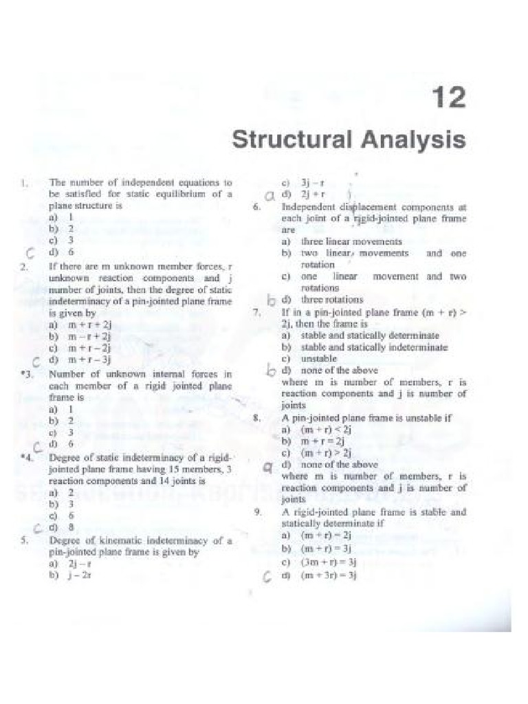Structural Analysis PDF | PDF