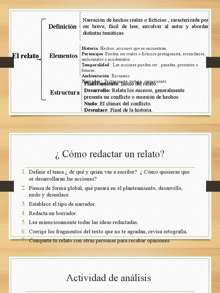 RELATO | PDF | Narración