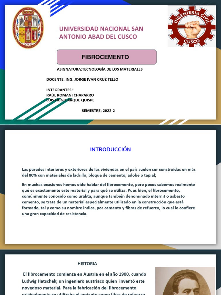 Fi Bro Cement Oo | Descargar gratis PDF | edificio | Materiales naturales