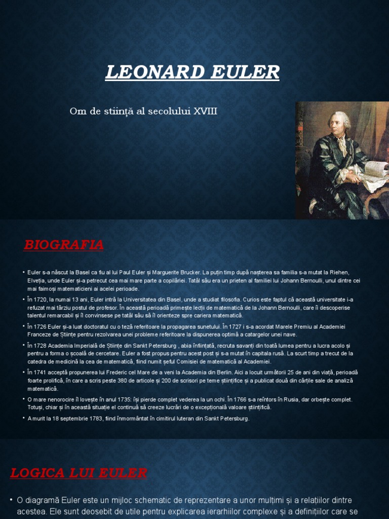 Leonard Euler | PDF