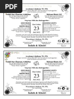 Undangan Walimatul Ursy | PDF