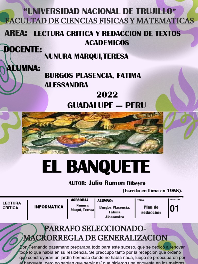 El Banquete | PDF