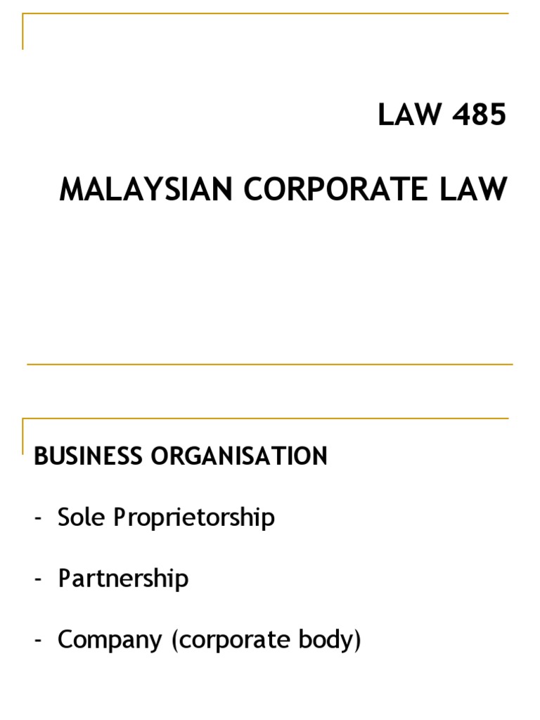 Law485 Types of Co | PDF | Partnership | Guarantee