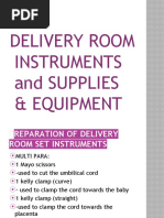 Normal Delivery Instrument Sets | PDF | Uterus | Surgical Suture