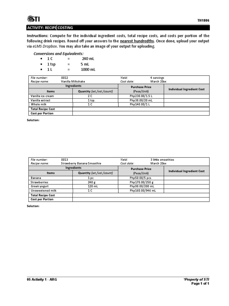 05 Activity 1 - ARG | PDF