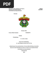 Lagoftalmus: Penyebab, Gejala, dan Pengobatan | PDF