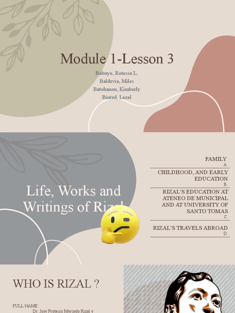 Module 1 Lesson 3 Group 3 BSN 4D | PDF | Philippines