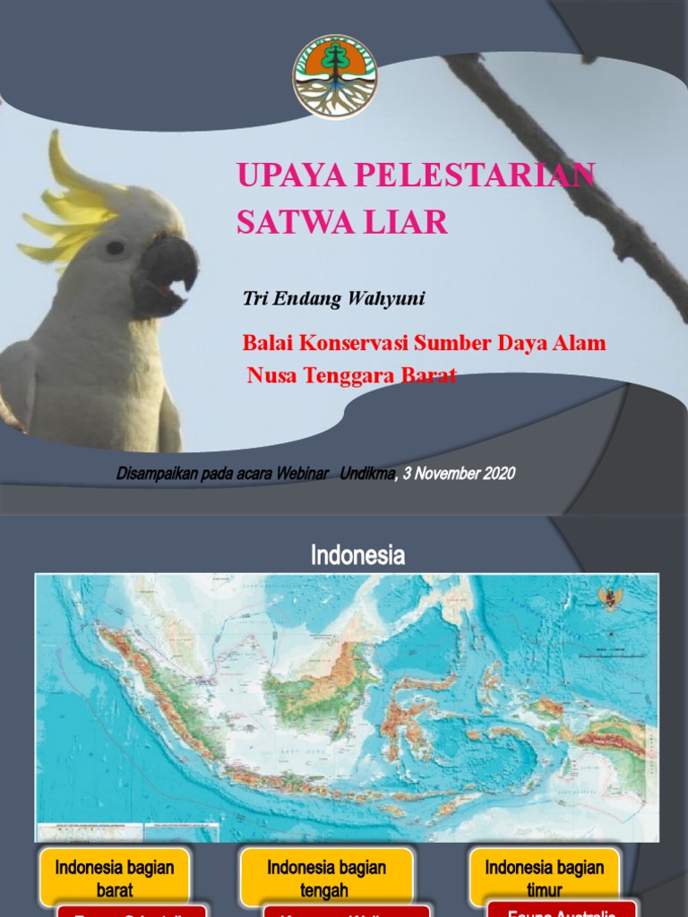 Upaya Pelestarian Satwa Liar | PDF