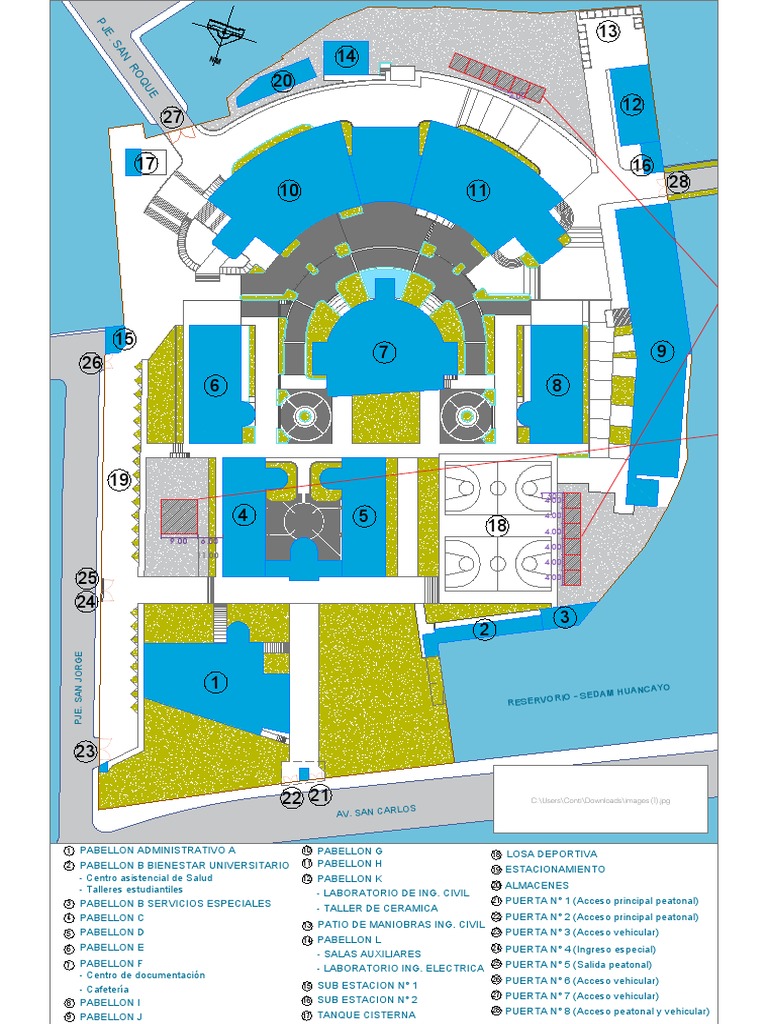 Puertas de Acceso Campus Huancayo | PDF