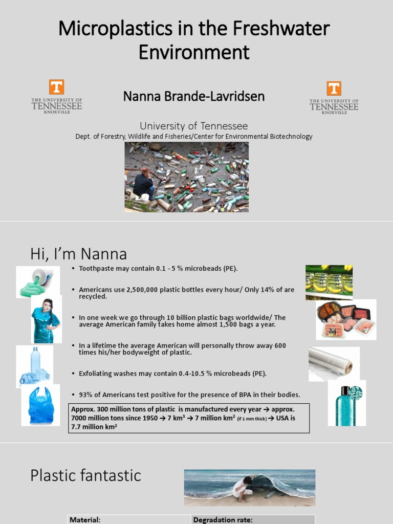 microplastics-in-freshwater-environment | PDF | Plastic | Materials