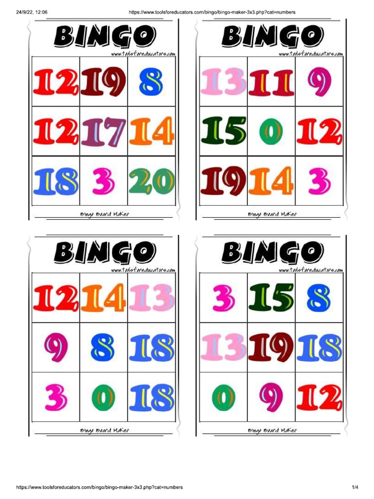 Juego de Numeros | PDF