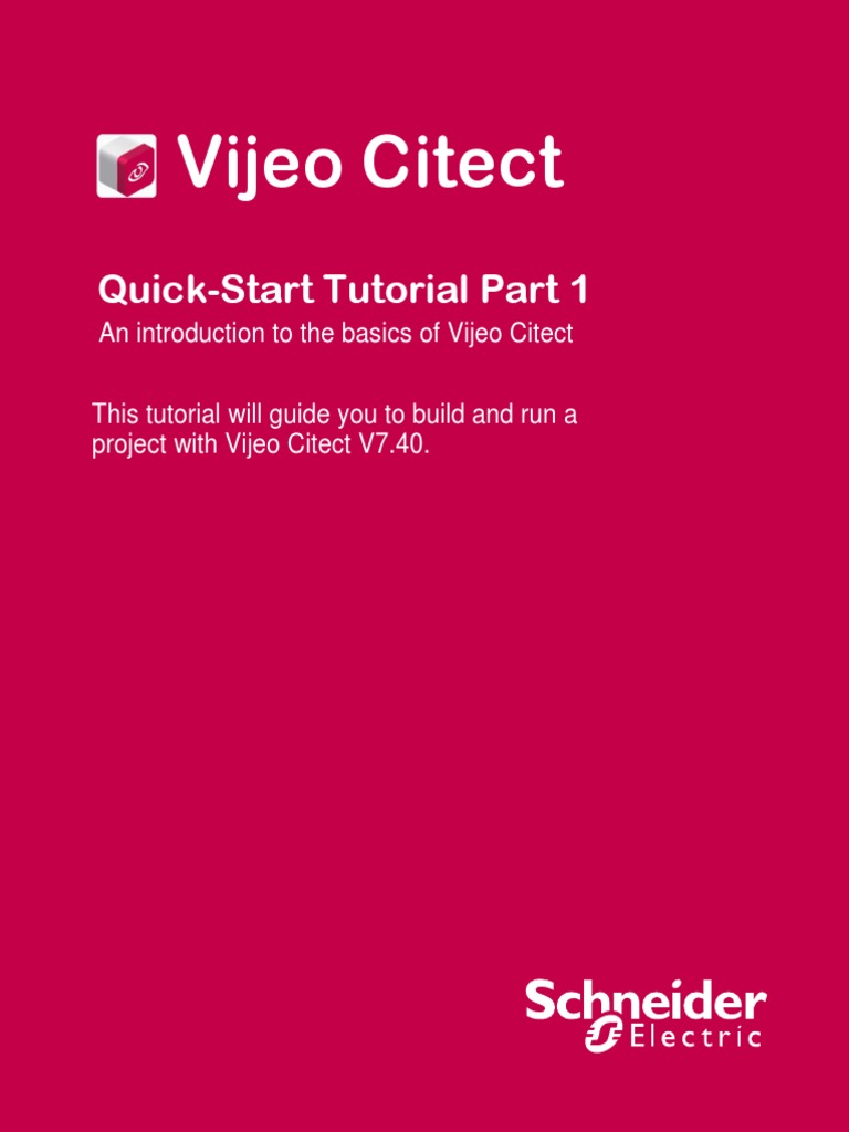 Vijeo Citect Quick Start Tutorial Part 1 | PDF | Safety | Computing