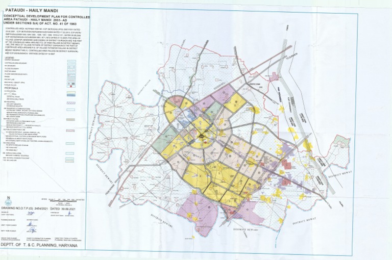 Pataudi Master Plan 2031 | PDF