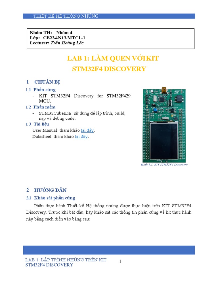LAB 1 Nhóm-4 | PDF