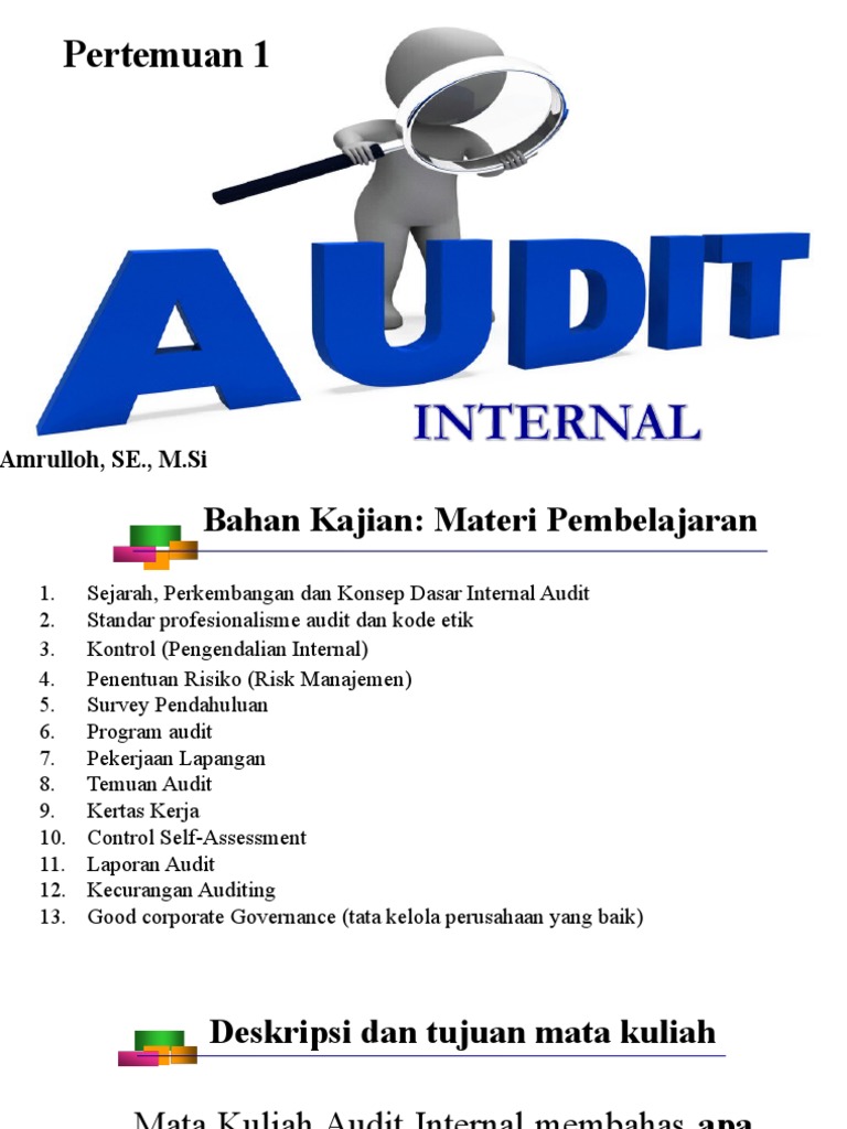 Dasar-dasar Audit Internal | PDF