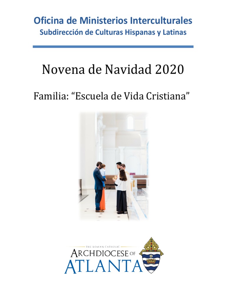 Novena de Navidad 2020: Reflexiones y Oraciones | PDF | María, madre de ...