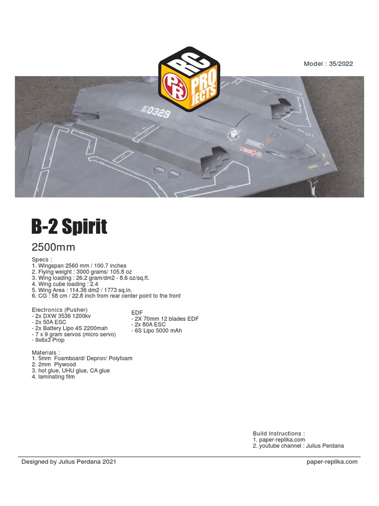 PR B2 Spirit - A4 | PDF