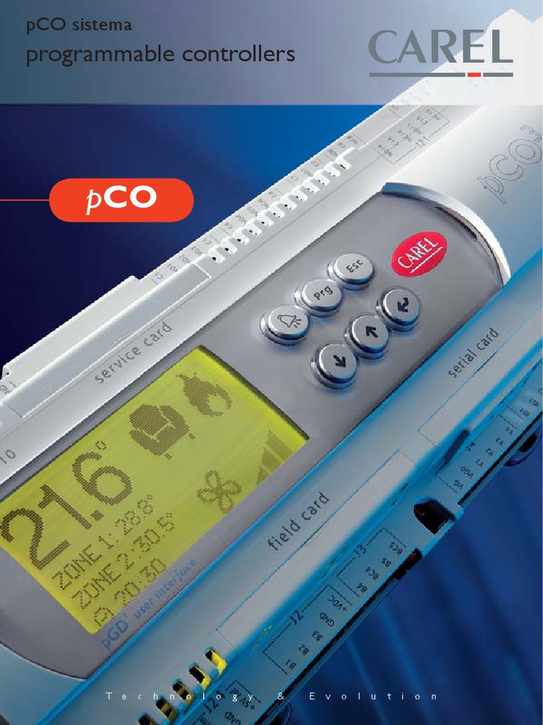 ''Carel'' Pco3 | PDF | Programmable Logic Controller | Personal Computers