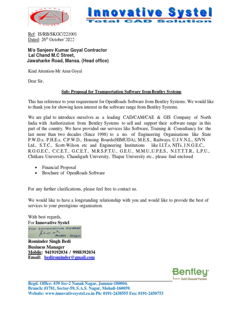 SKGC Proposal New License 2022 | PDF | Business