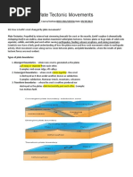 Plate Tectonic Tutorial Completion | PDF