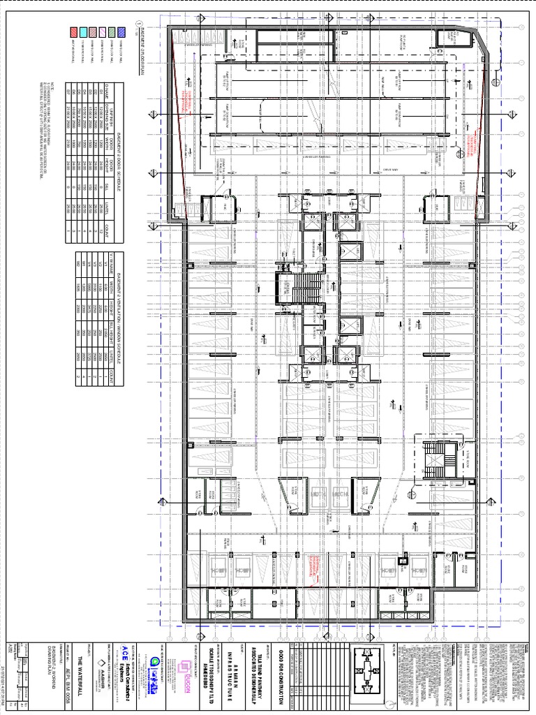 A2b2 Basement 2 Working Drawing Plan Pdf