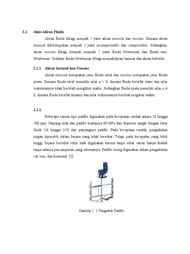 Jenis Aliran Fluida | PDF | Sains & Matematika