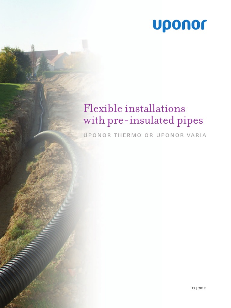 Uponor Thermo - Varia - 12 - 2012 - UK - 43028 | PDF | Thermal Insulation | Building Insulation