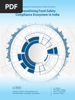 FSSAI Compliance Audit Checklist | PDF | Audit | Food Safety