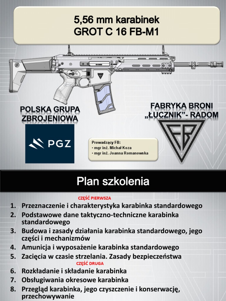 Prezentacja GROT 2 | PDF
